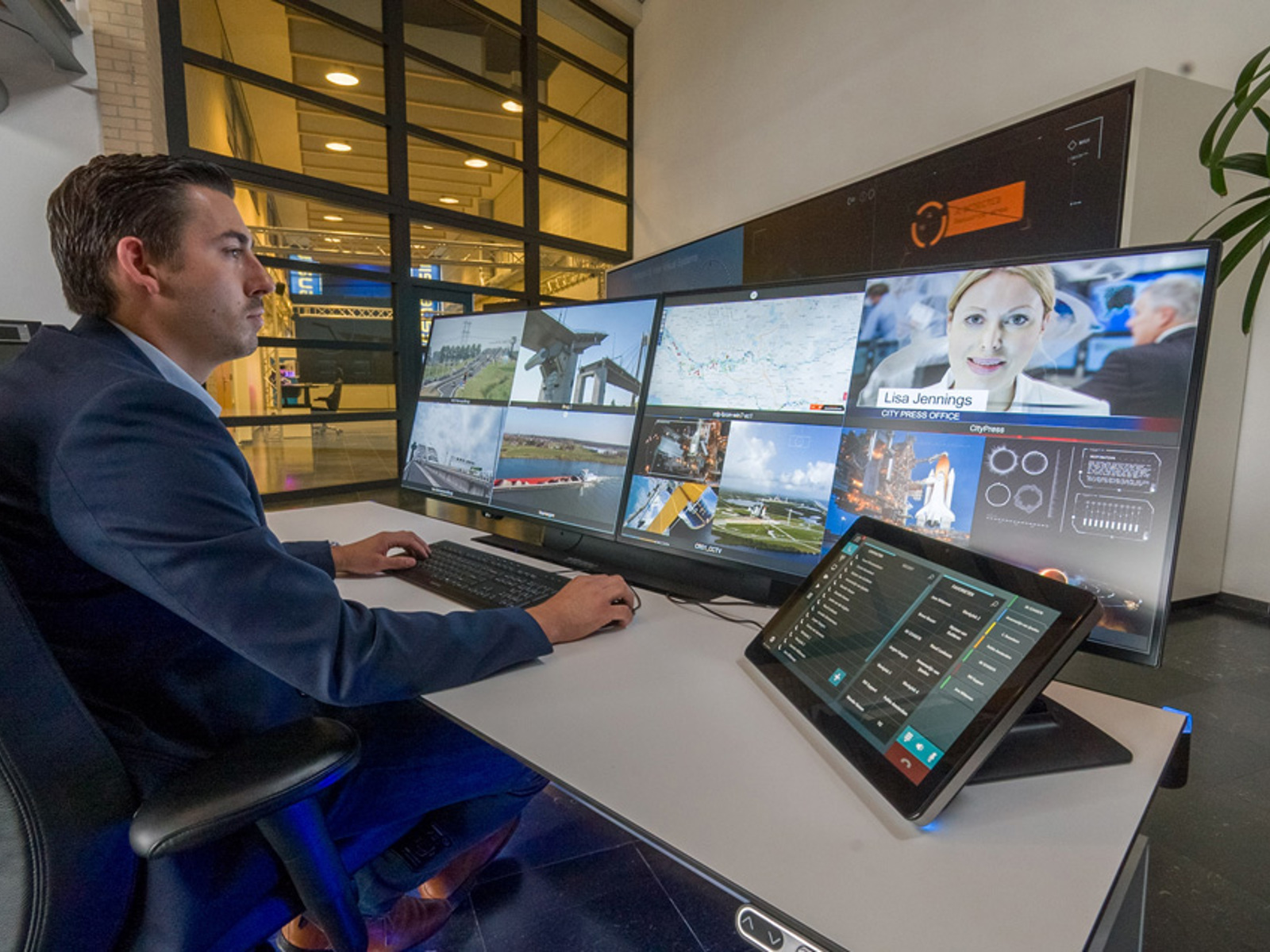 Inter Visual Systems zorgt voor overzicht in control rooms met de ...