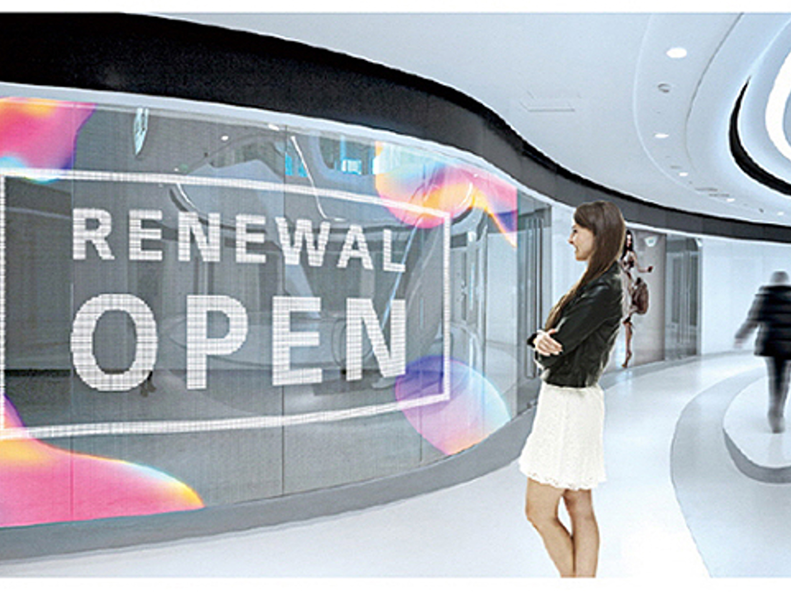 Transparent LED film | LG Solutions