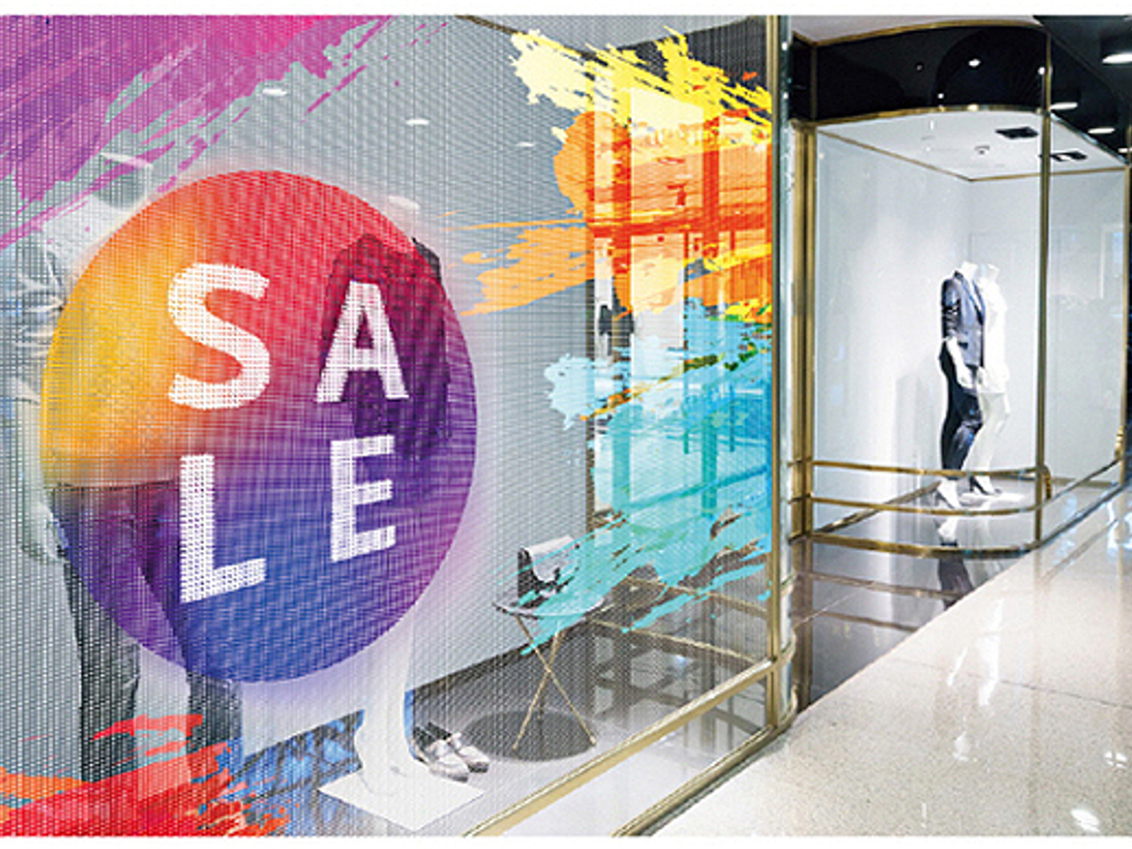 Transparent LED film | LG Solutions